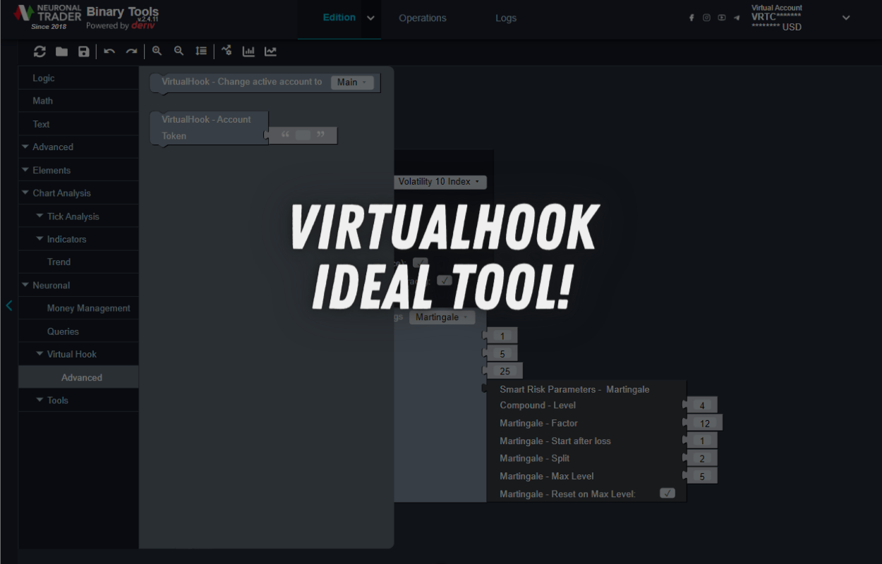 Alternate account and the main account - Neuronal Trader