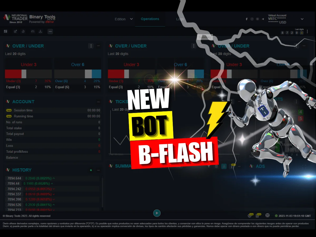 B-FLASH BOT AVAILABLE NOW ON BINARYTOOLS.IO - Neuronal Trader
