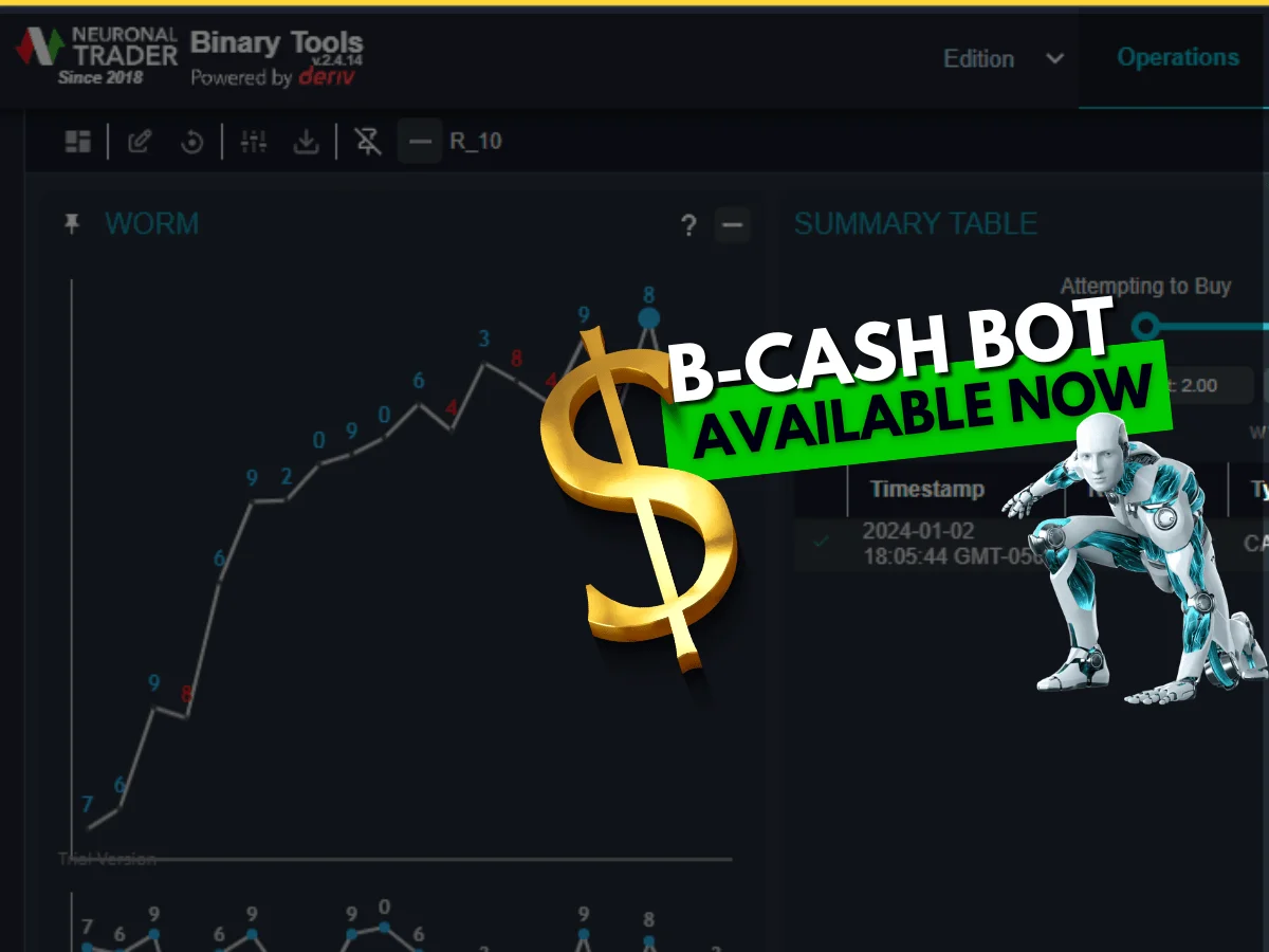 B-CASH BOT AVAILABLE NOW ON BINARYTOOLS.IO - Neuronal Trader